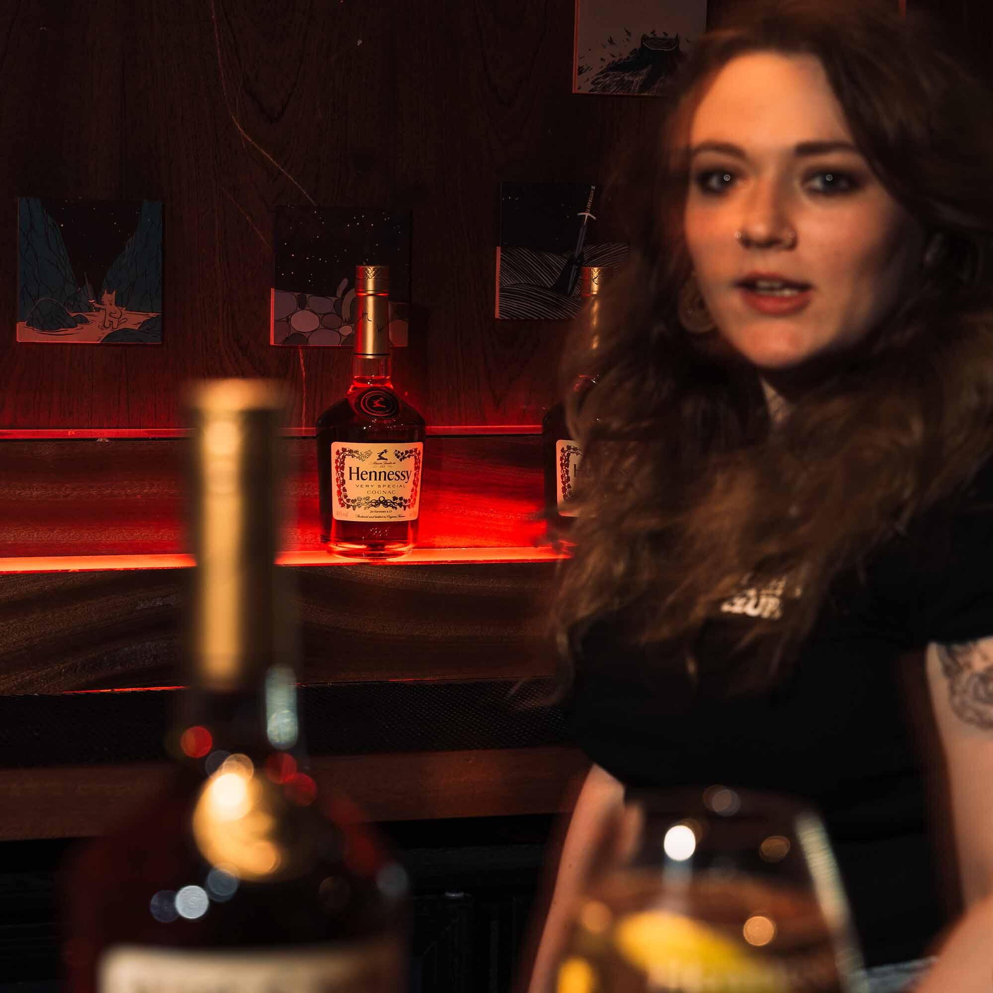 Hennessy's interview with bartender Hannah Ferrin