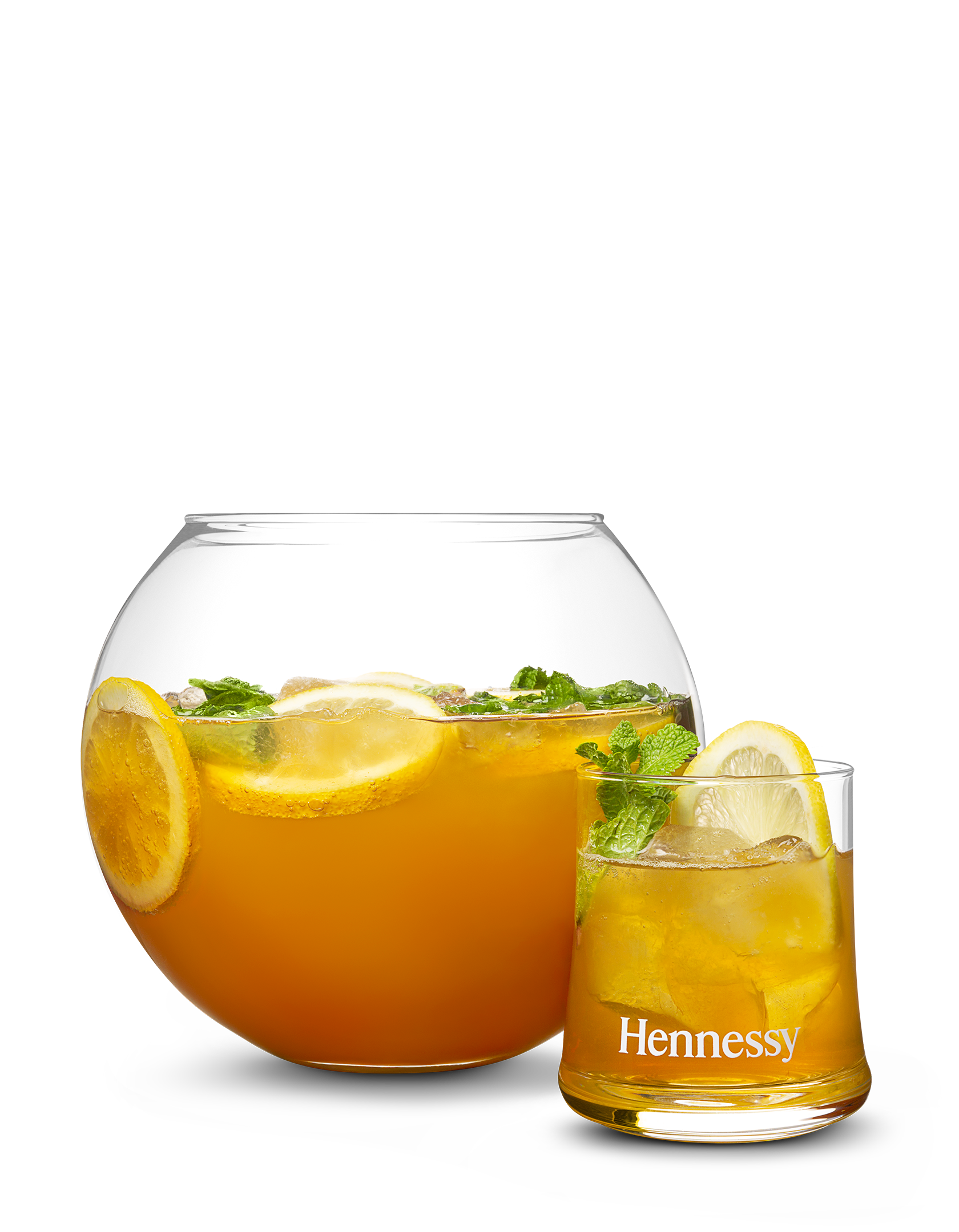 Recette de cocktail Hennessy Sunset Punch - Cognac Hennessy au gin