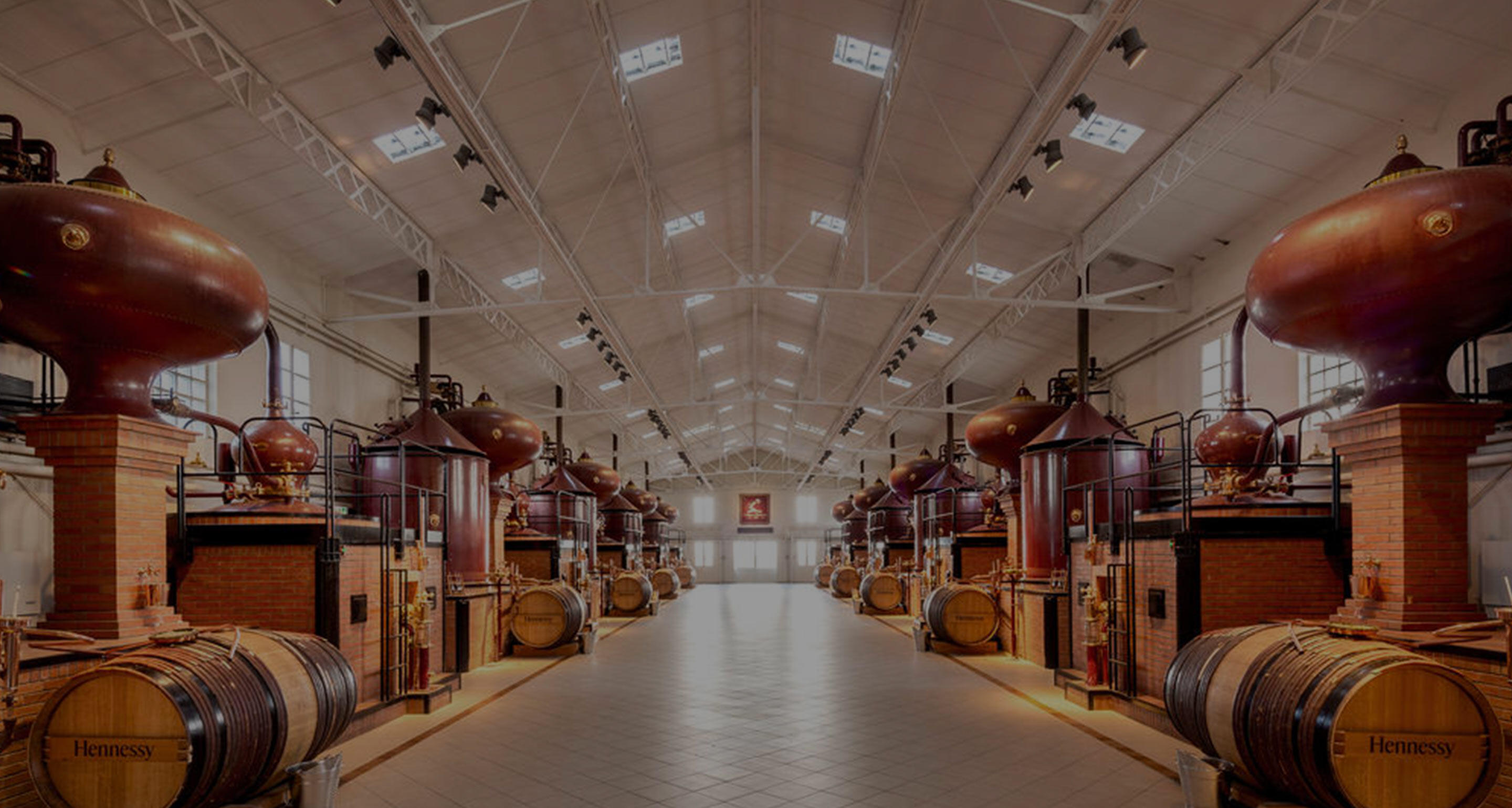 Cognac distillation process - Hennessy
