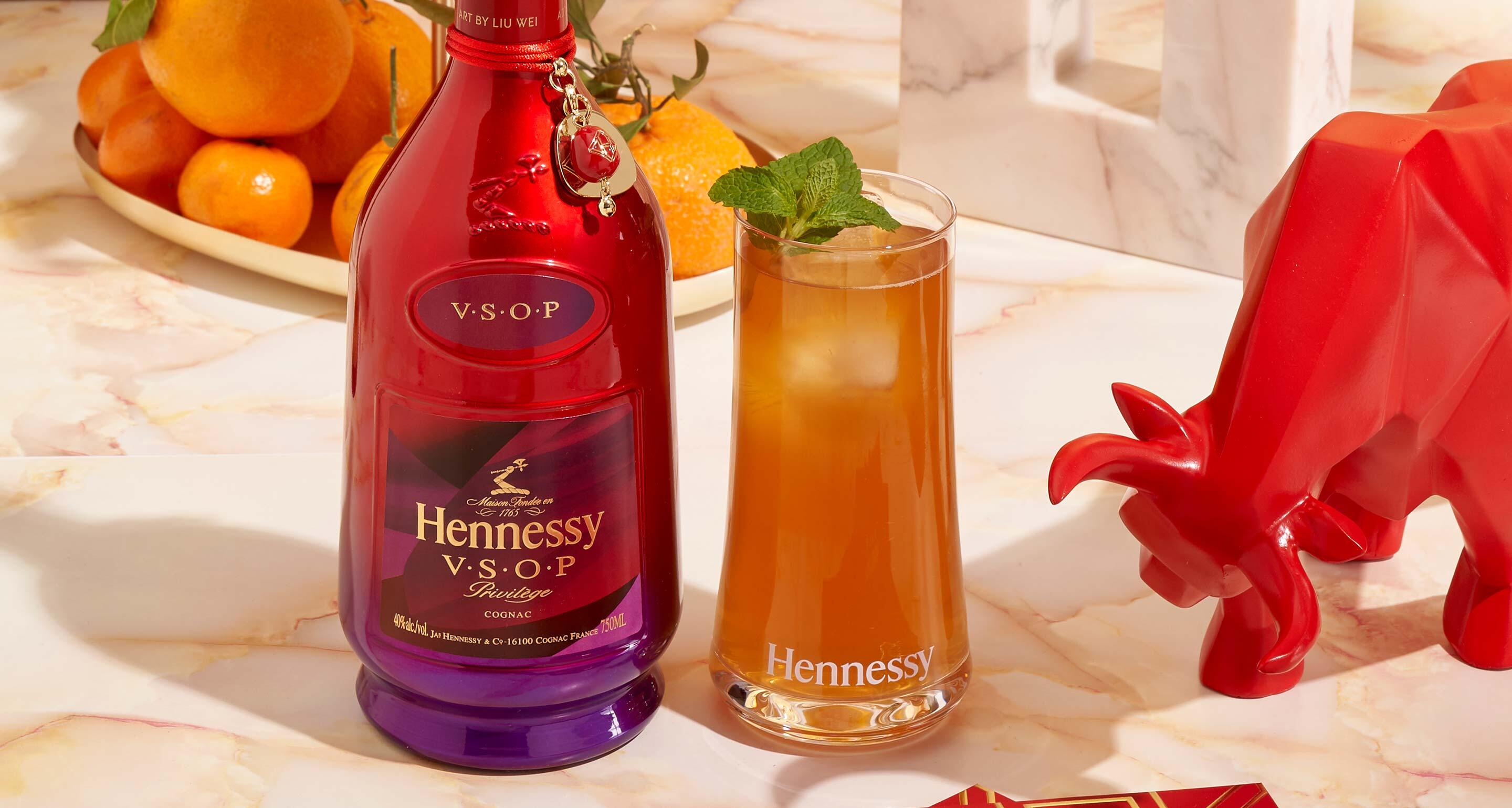 Spring Blossom cognac cocktail ingredients - Hennessy